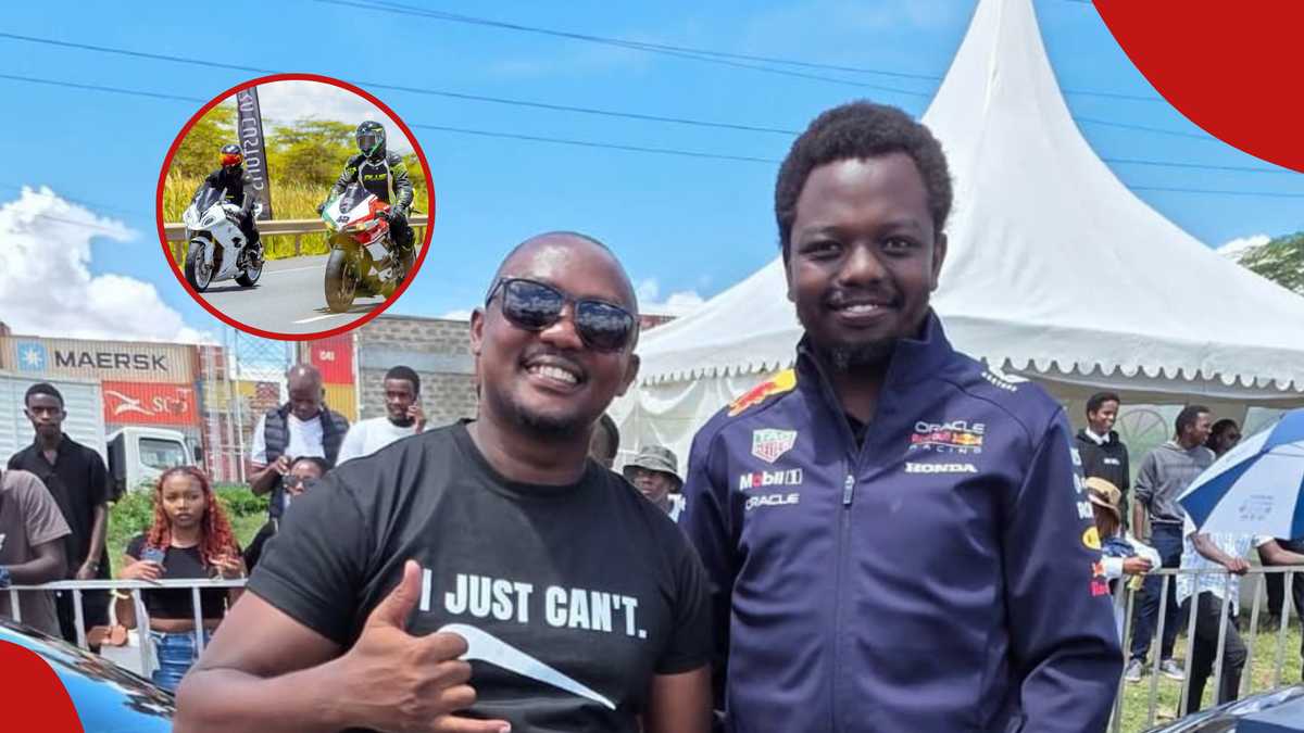 George Ruto spotted living it up at high-octane motorsports event ...