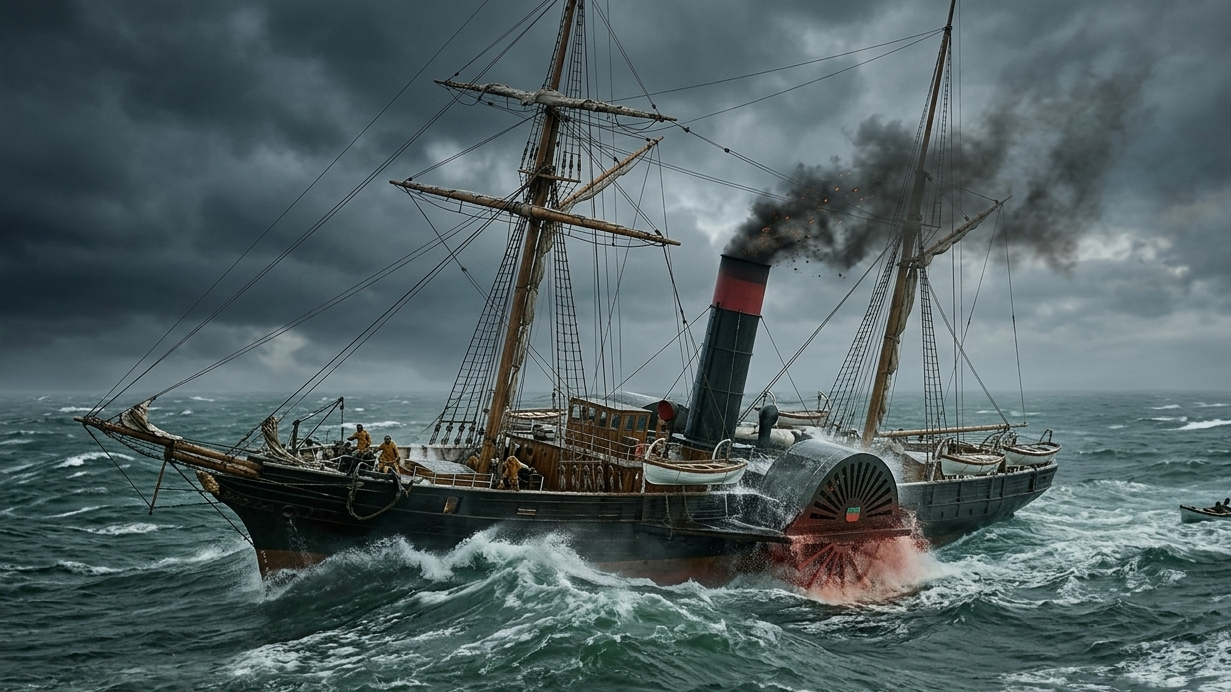 This ship left with hundreds on board - then vanished without a trace