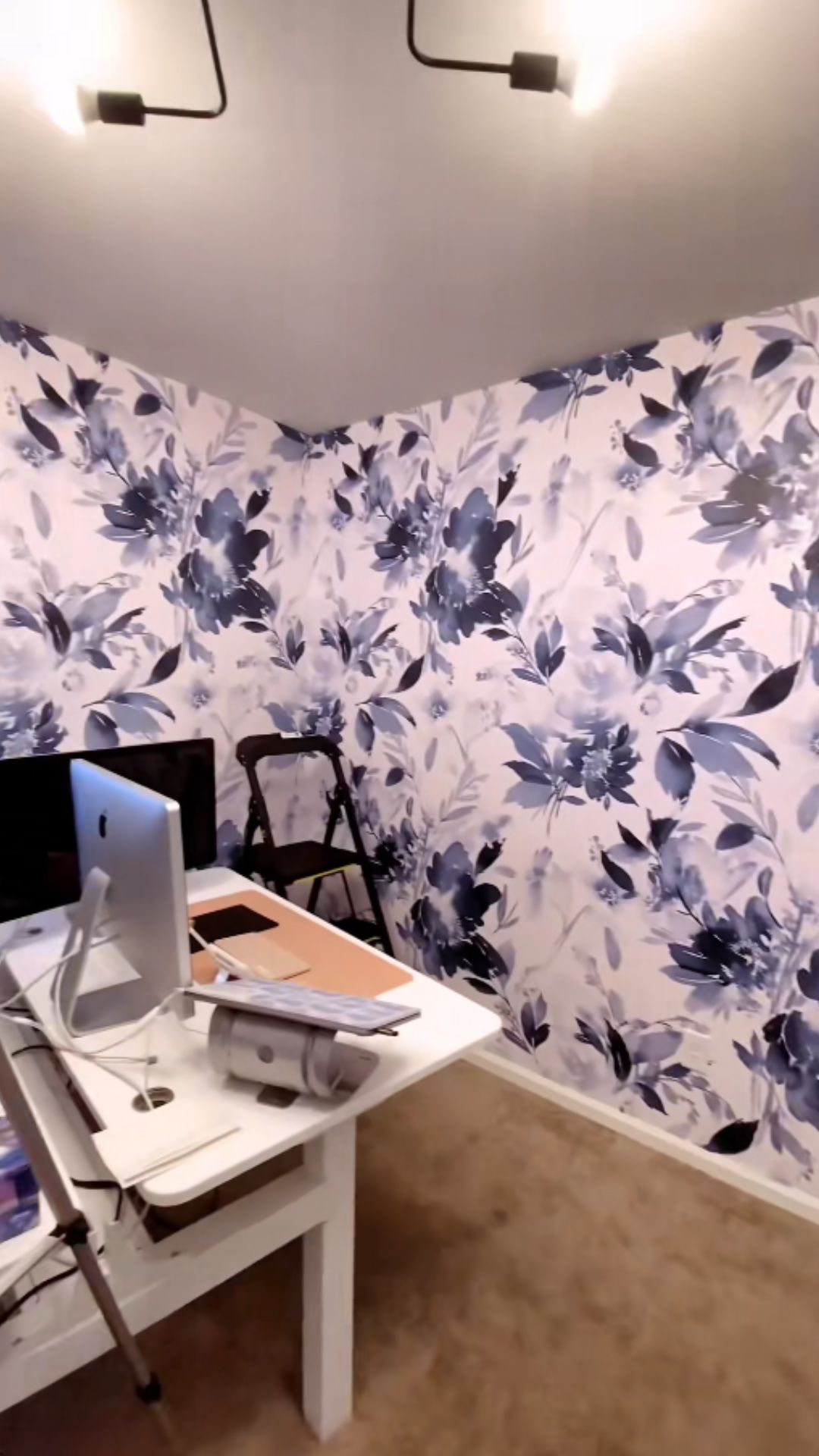 DIY office upgrade wild blue design tips and insights