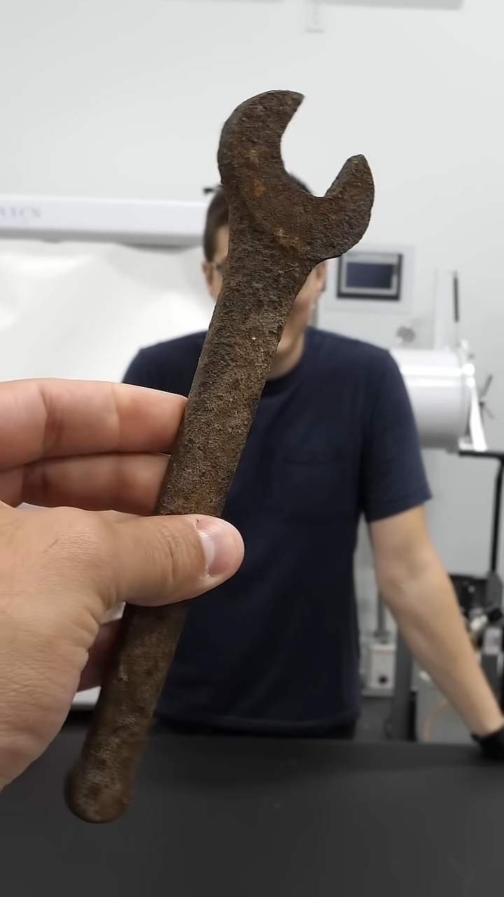Rusty wrench restoration