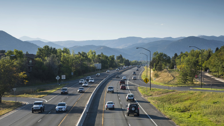 This is why you get more MPG on the highway