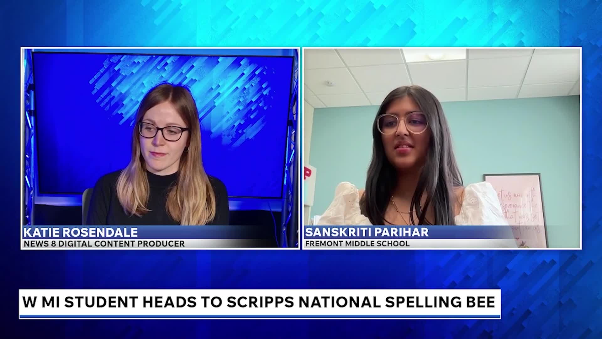 'Surreal': Fremont student qualifies for Scripps National Spelling Bee