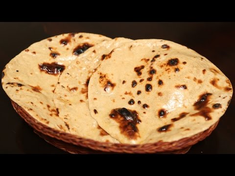 How to make tandoori roti at home without tandoor