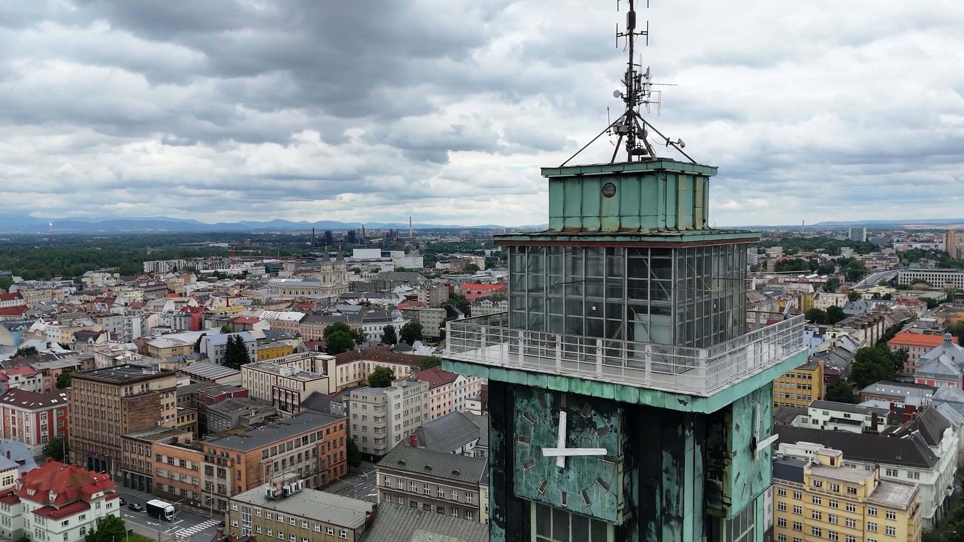 Ostrava: Drone tours the steel heart of the Czech Republic