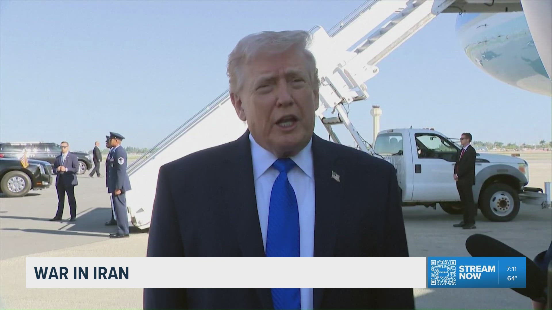 President Donald Trump delays threat to bomb Iranian power grid