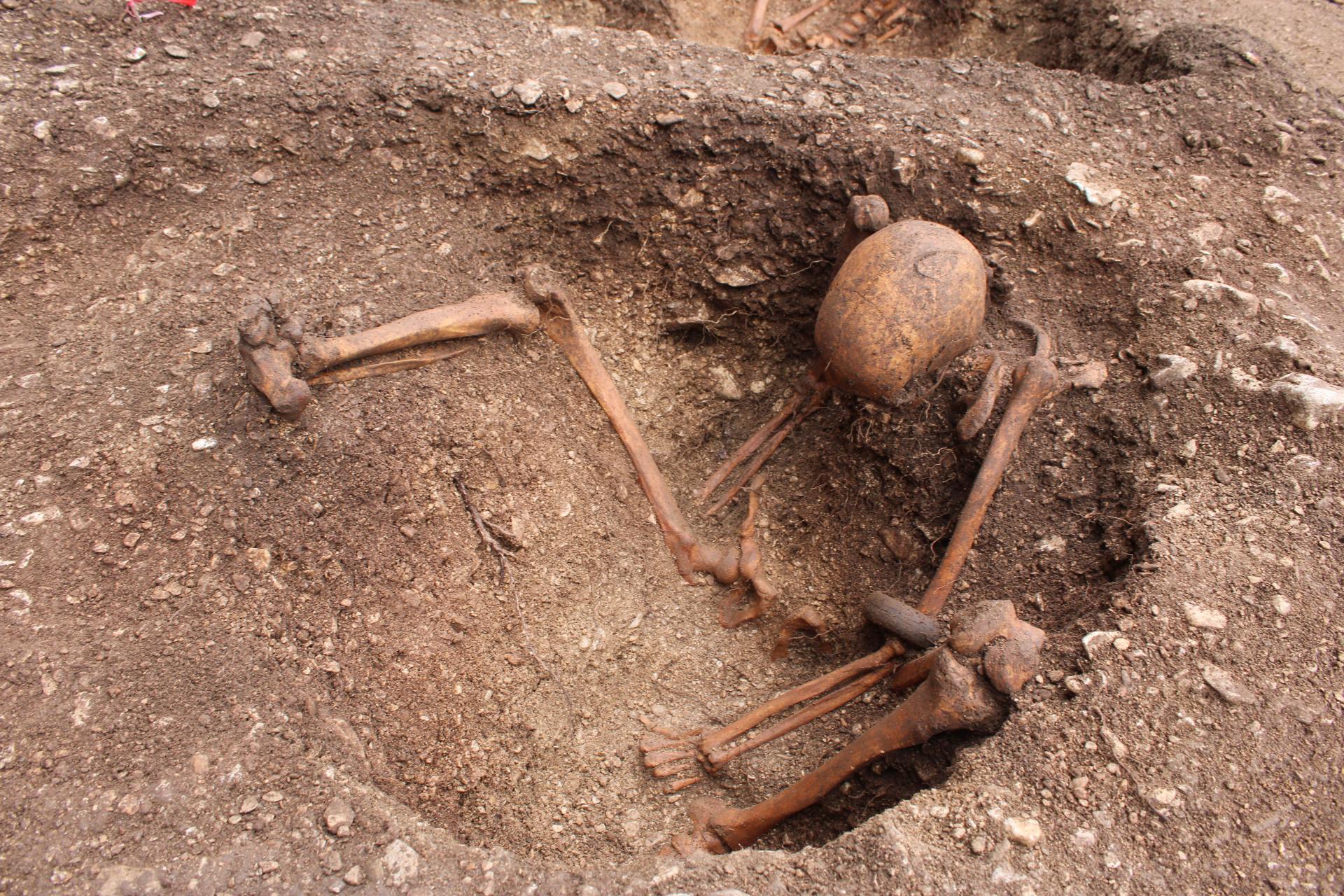 Mystery of the 13 skeletons found sitting up in ancient graves – and ...