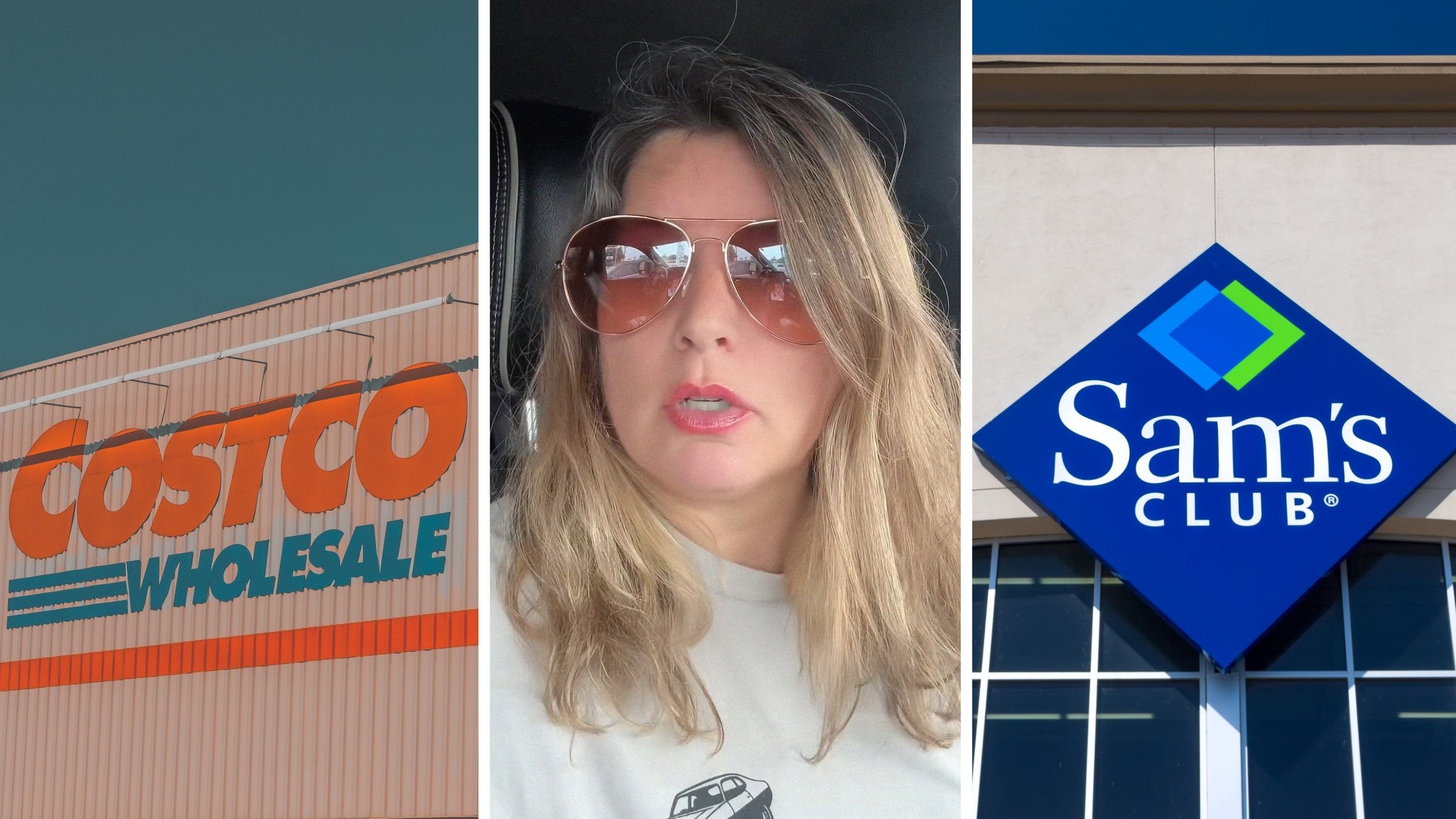 Woman has both Sams and Costco memberships. Then she gets chased down ...