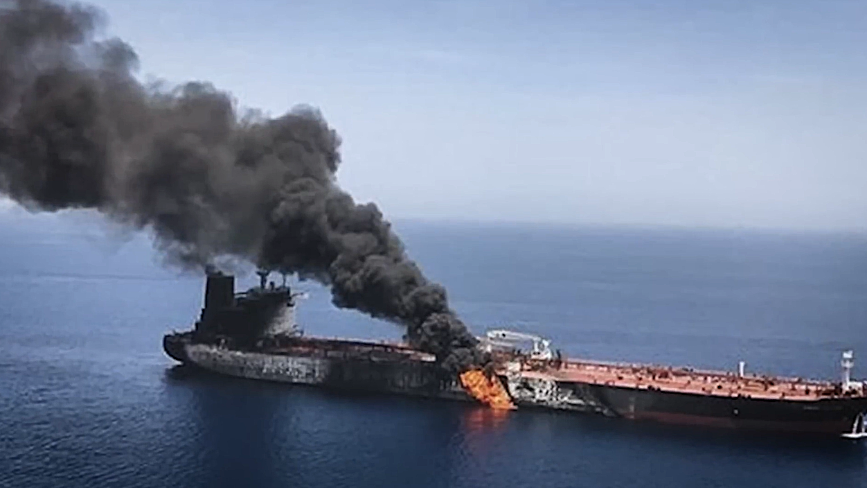 This burning ship hid a $100 million insurance scam