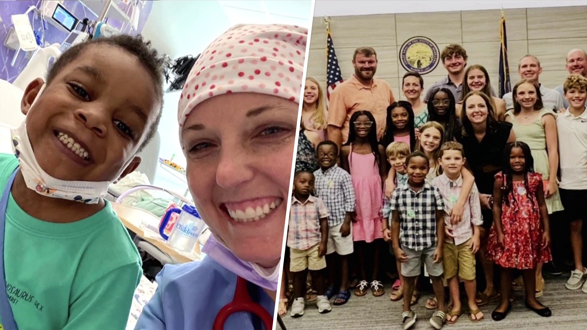 Doctor adopts patient in foster care; relatives adopt his siblings