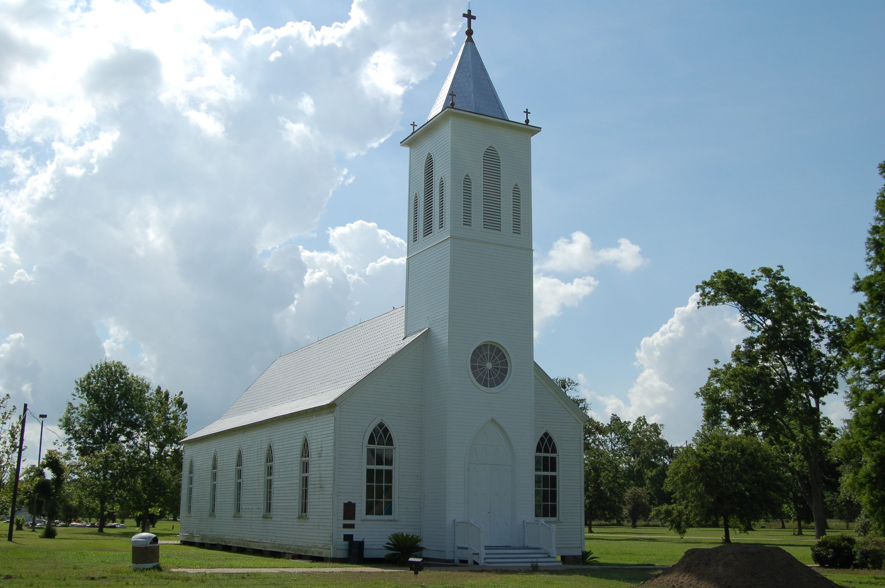 What is the oldest church in Louisiana? It celebrates 250 years in 2026