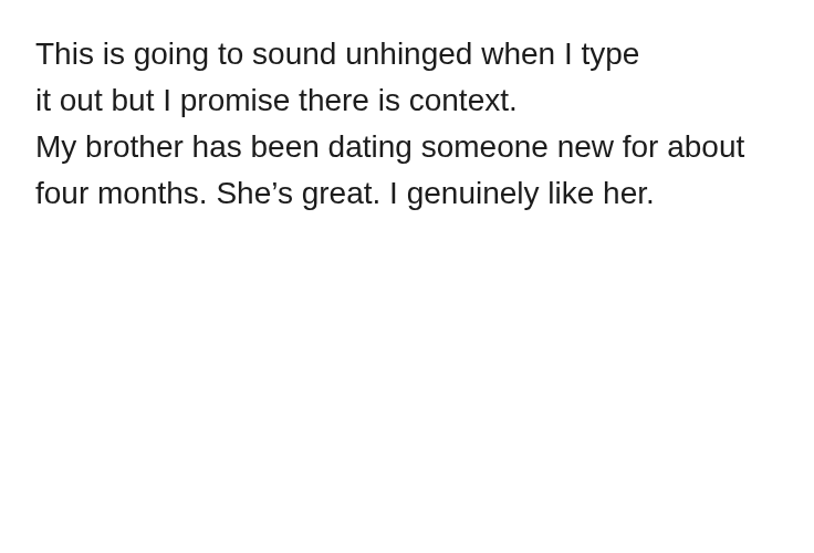 She kept her Spanish fluency a secret until her brother’s girlfriend’s ...