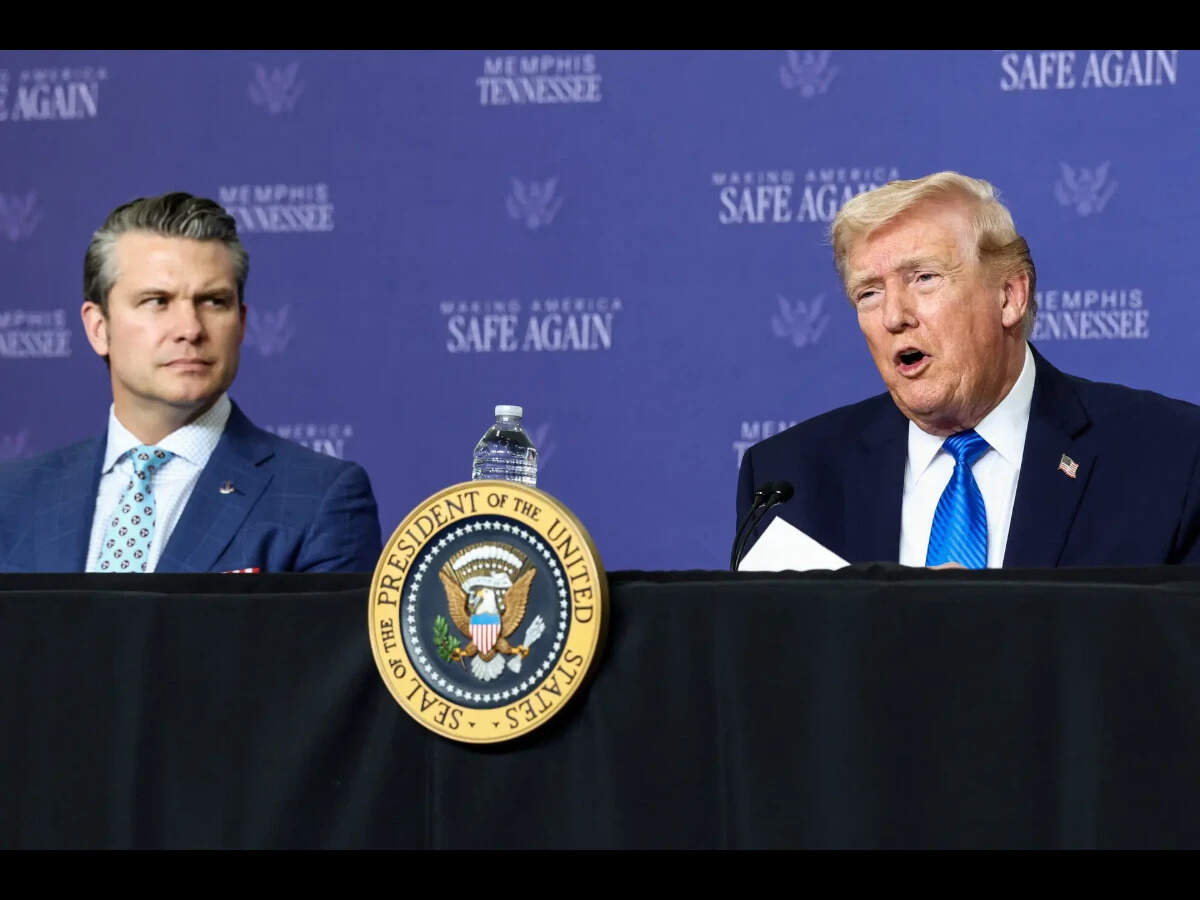 Pete said, 'Let's do it': Donald Trump on decision-making over Iran attack