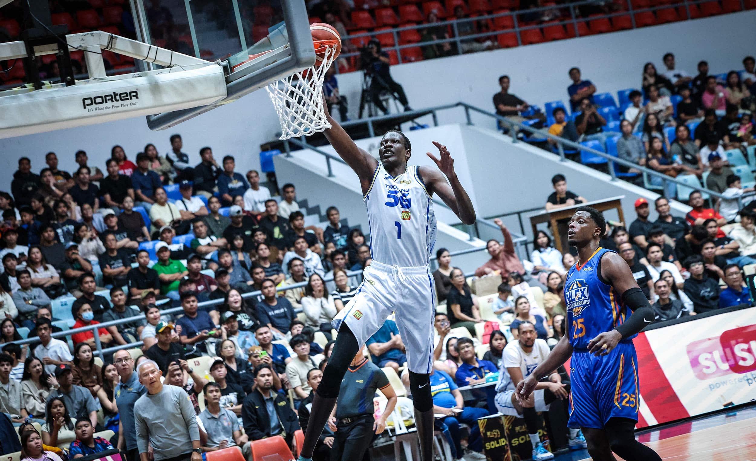 Bol Bol still adjusting to PBA style of play, says Chot Reyes