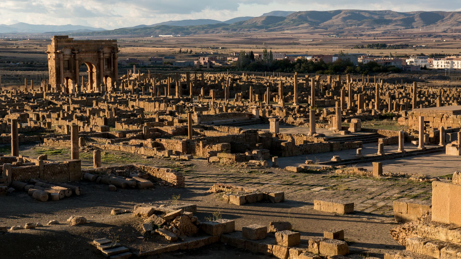Excavations at the 'Pompeii of Africa' have revealed a Roman city with ...