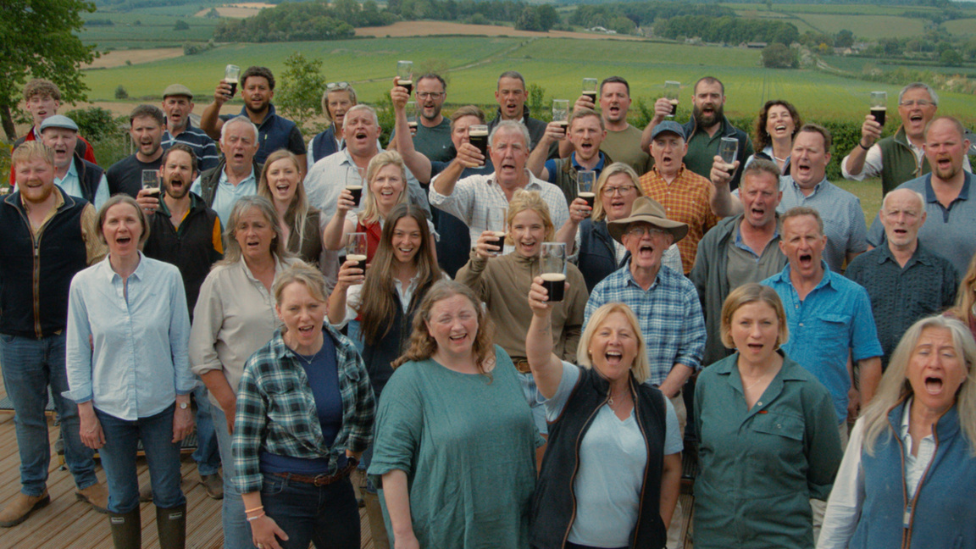 BGT golden buzzer 'surreal', says farmers' choir