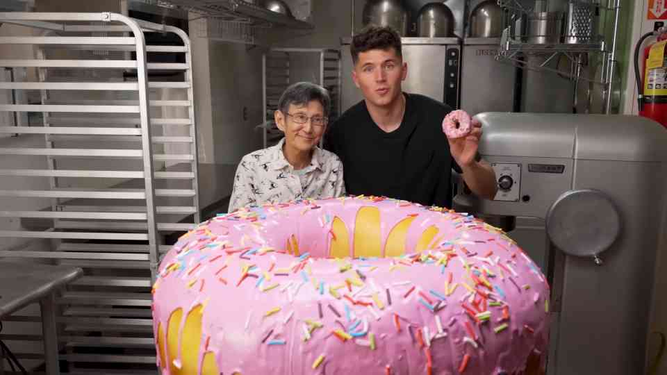 Inside the world record donut - built at massive scale