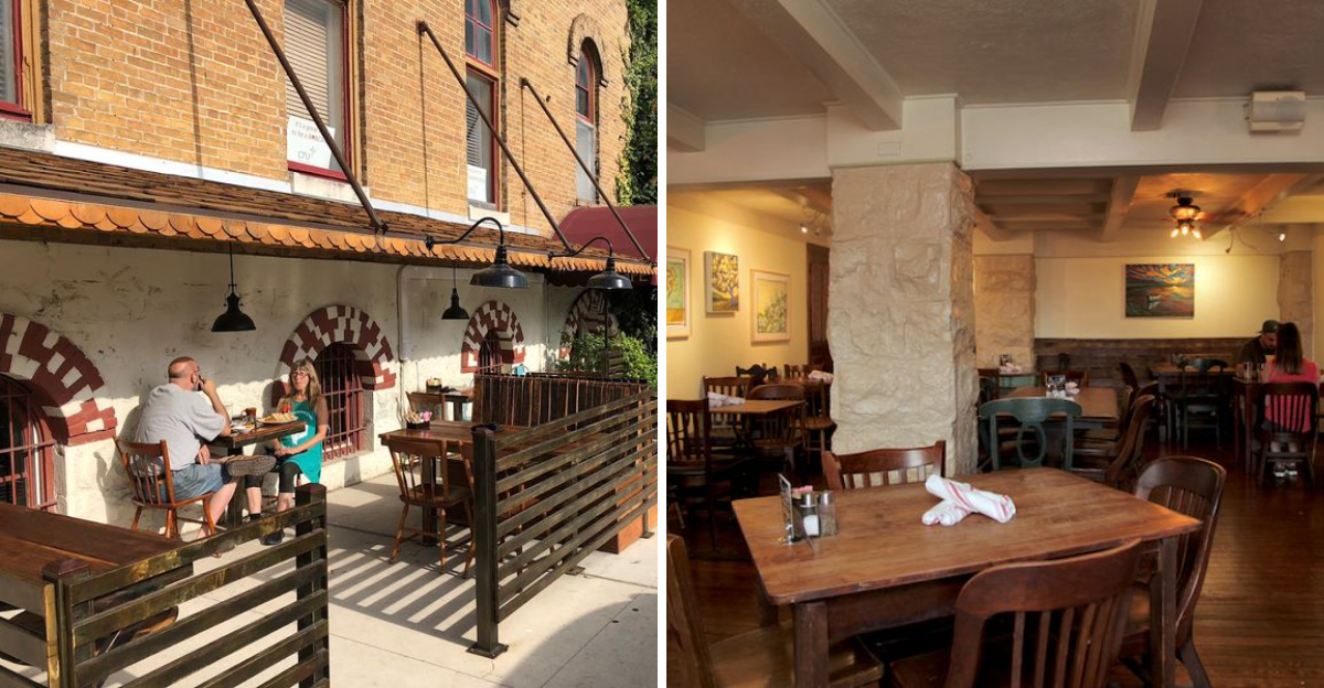 This Texas cafe lets you dine underground in style