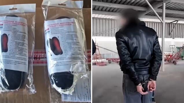 Russia impounds hundreds of boot insoles rigged with explosives to maim ...