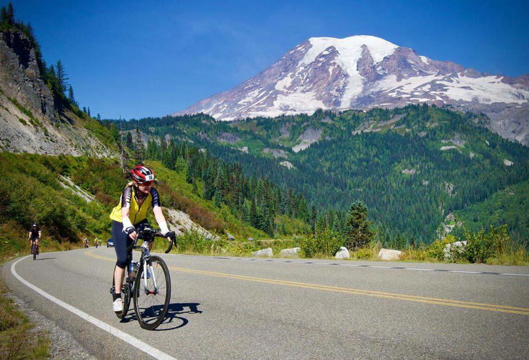 Legendary bike ride around Mount Rainier canceled for 2026 and possibly ...