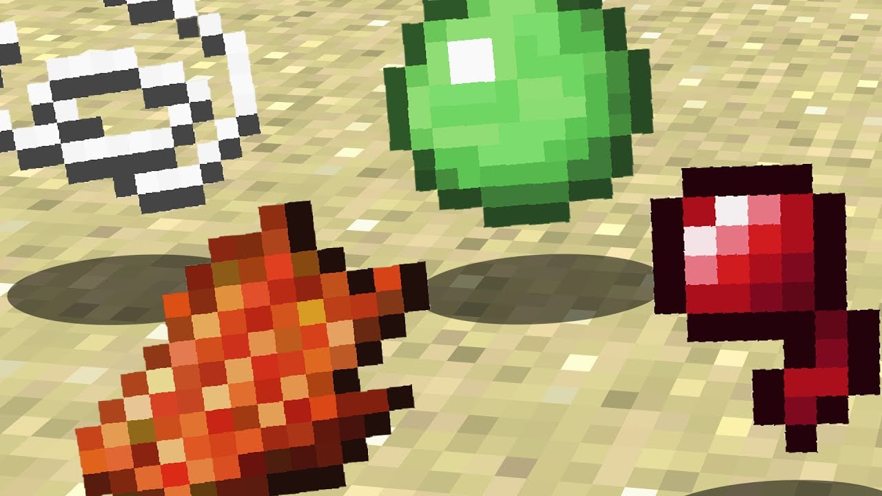 New uses for Minecraft mob drops