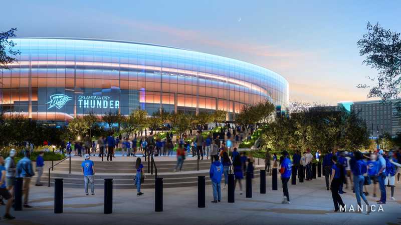 Oklahoma City Thunder's new arena to be named Continental Coliseum