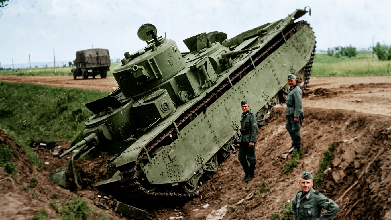 Deutschland griff mit Millionen Soldaten an - dann griff dieser Panzer ein