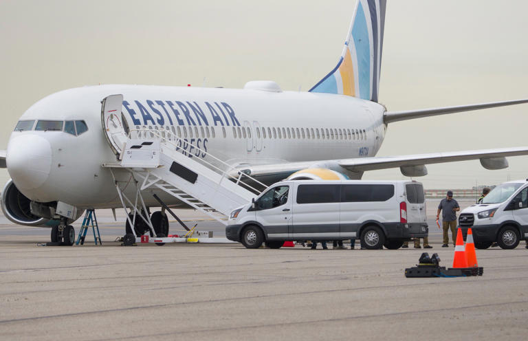 Twice a week, ICE apparently flies detained people out of Salt Lake ...