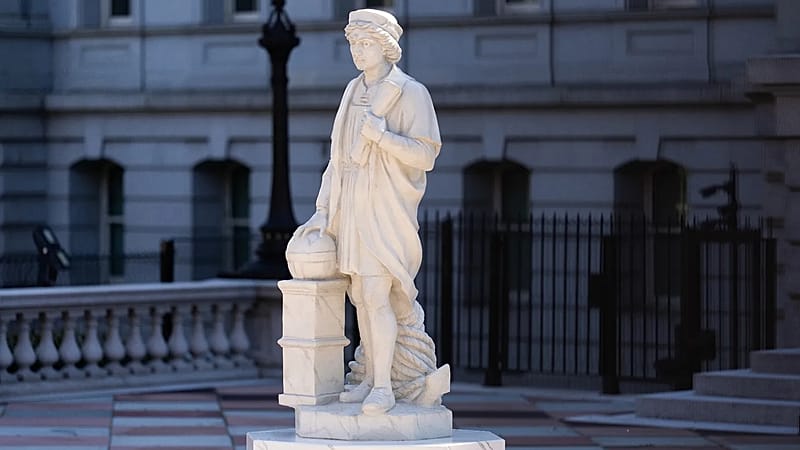 White House erection of Christopher Columbus statue renews US debate ...