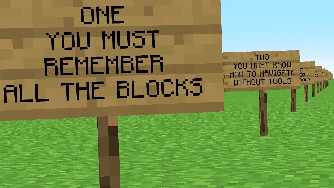 The 12 deadly trials of Minecraft survival