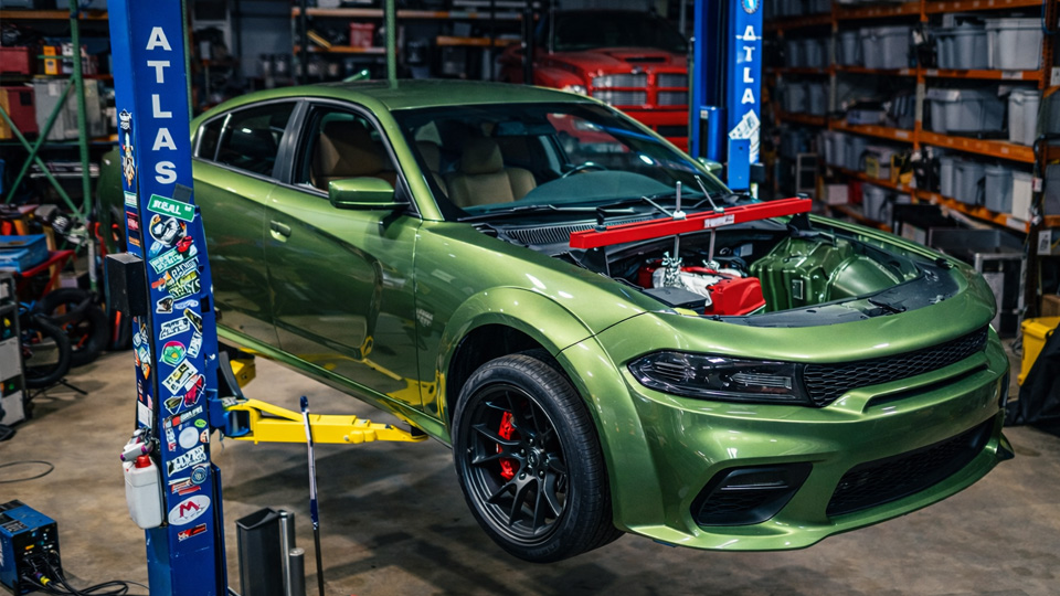 This Hellcat now has a Honda engine