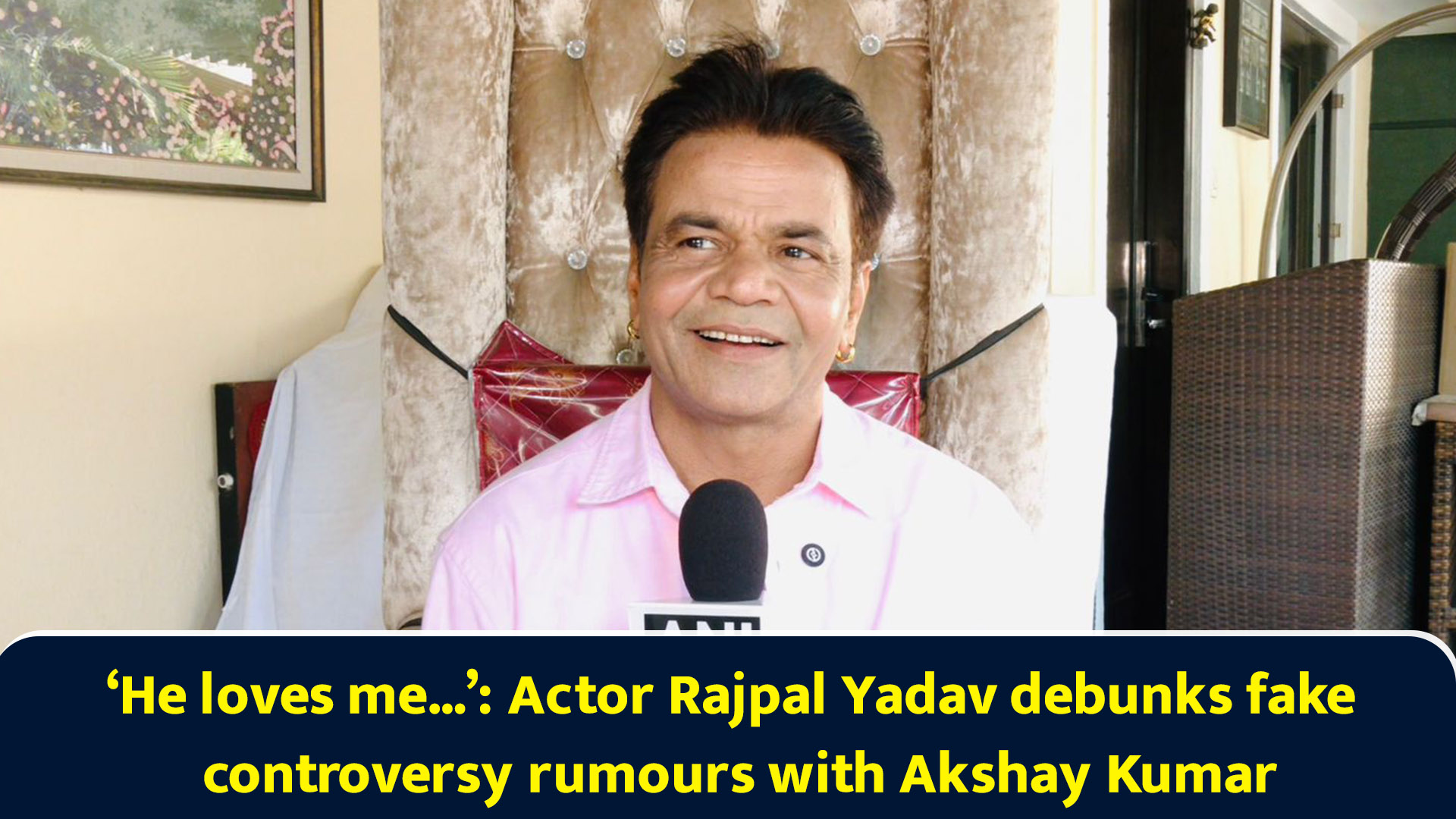 'He loves me': Actor Rajpal Yadav debunks fake controversy rumours with ...