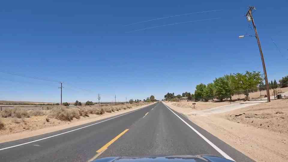 This road was bypassed in 1964 - and everything was left behind