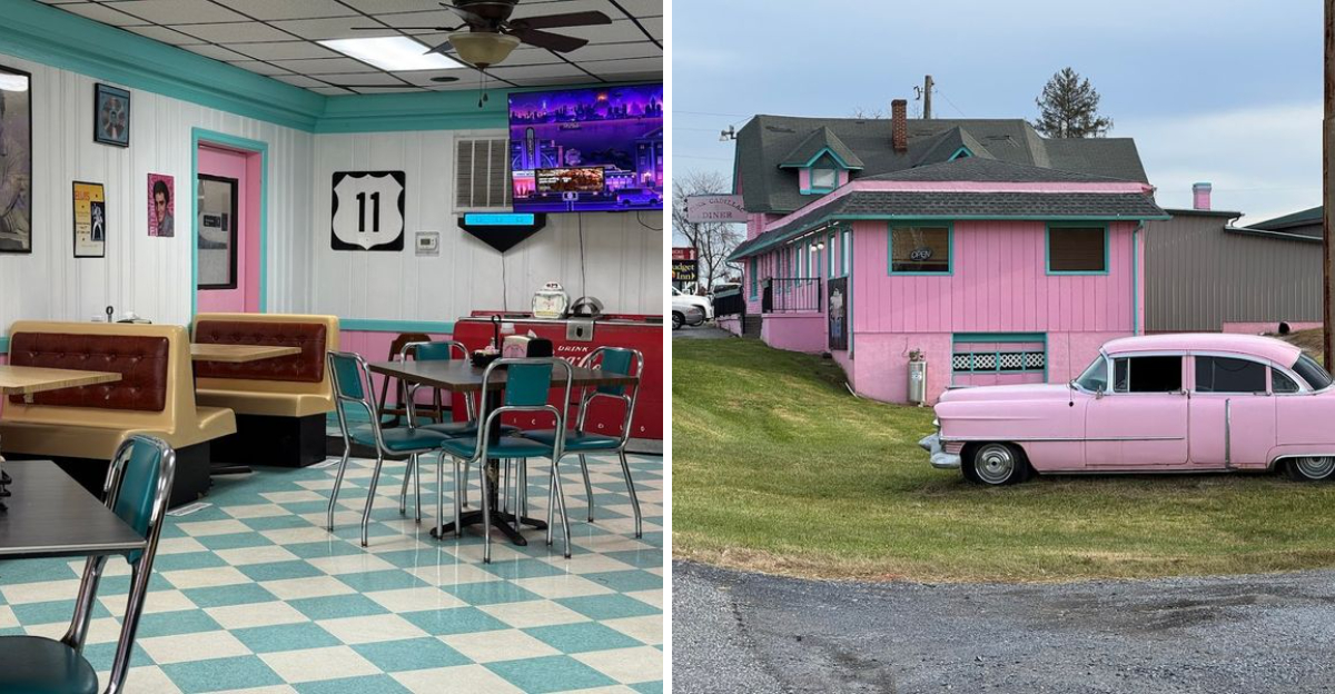 This retro Virginia diner is a neon-lit time capsule that feels like ...