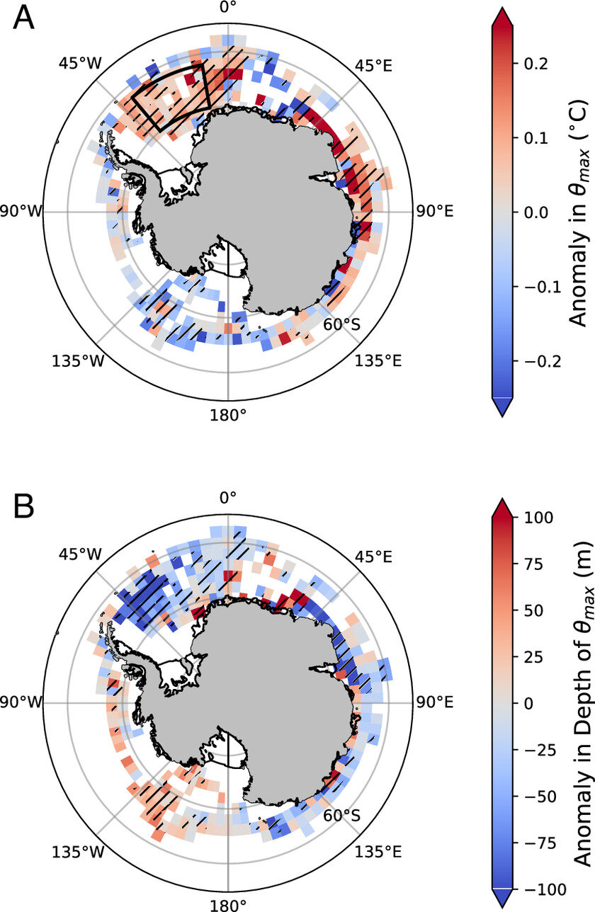 Trapped subsurface heat may have triggered Antarctica's sudden sea ice loss