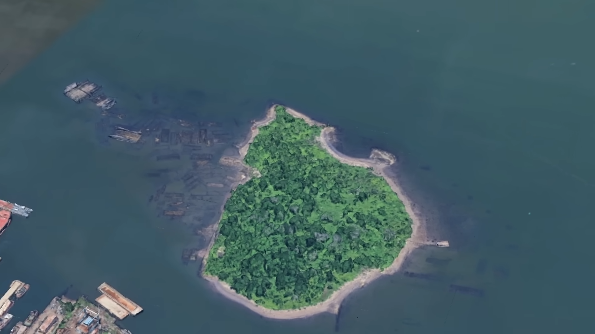How industry rose and vanished on Shooters Island