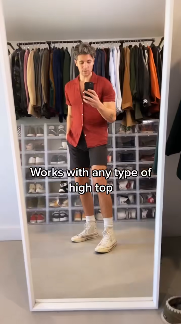 Simple sock styling trick that elevates any outfit