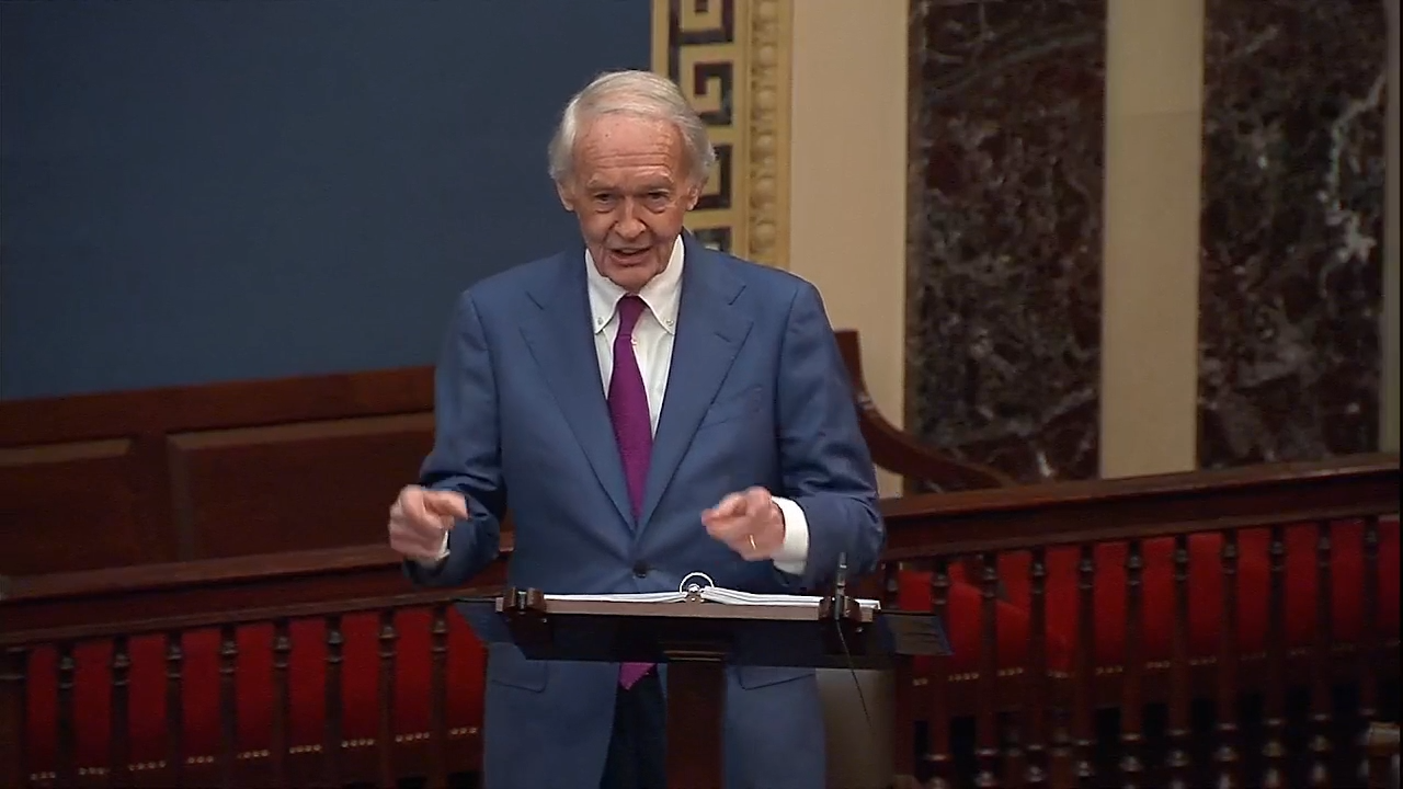 'So desperate': Ed Markey belittles Trump for starting war with Iran ...