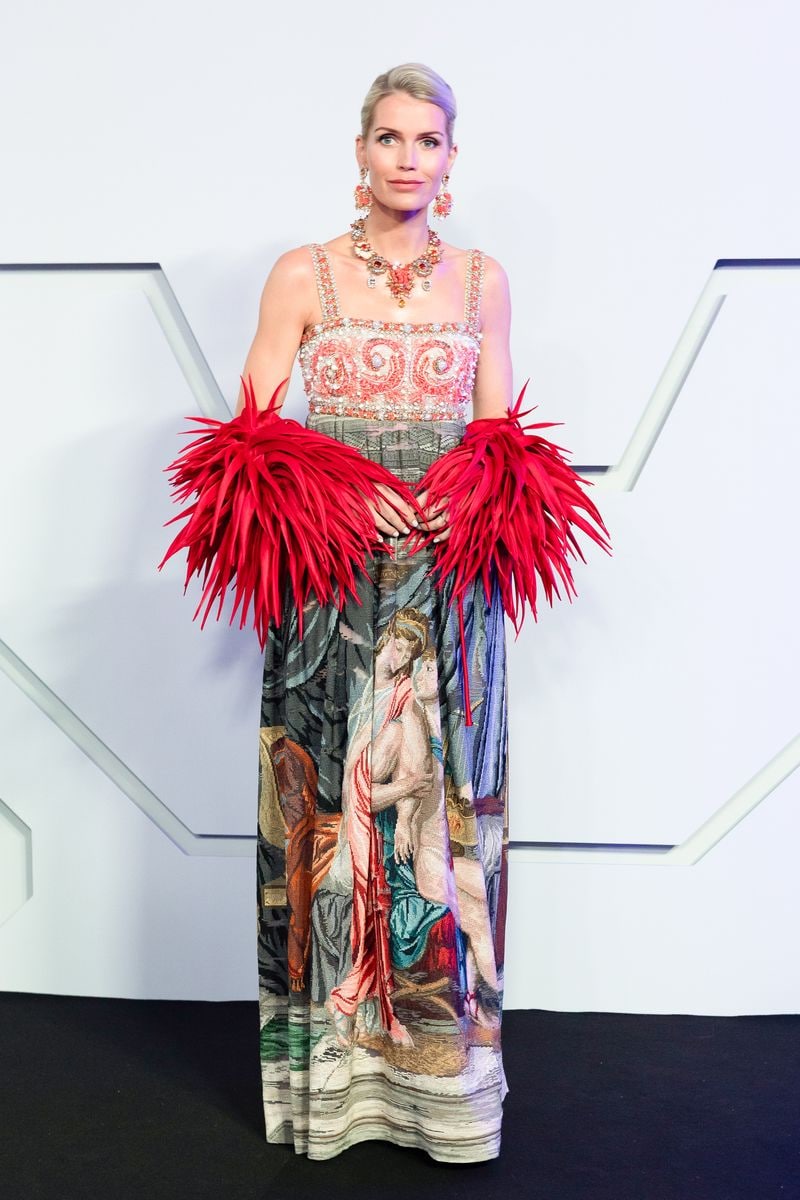 Lady Kitty Spencer’s Rose Ball look hides a special artistic meaning ...