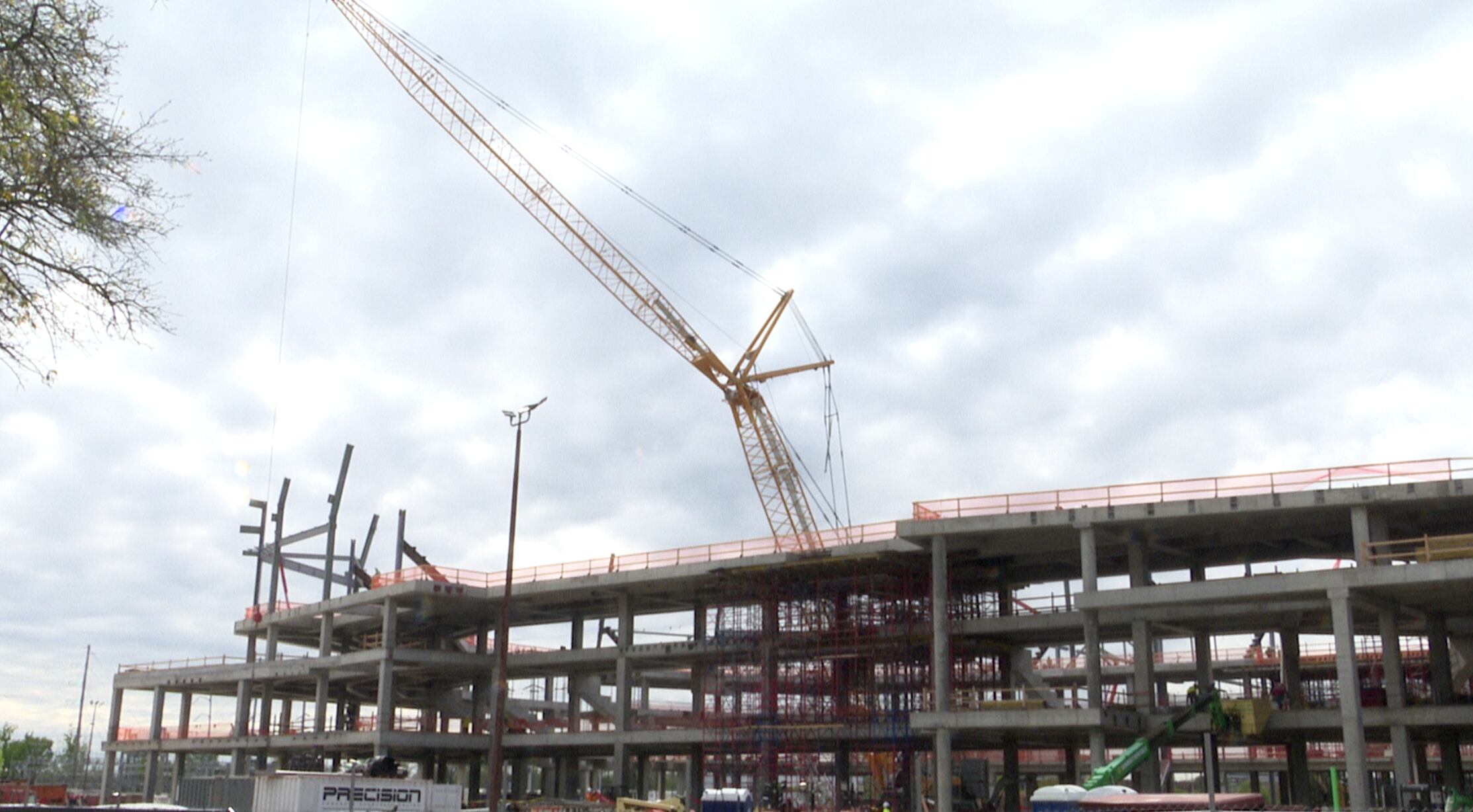Here’s an update on construction of the new Augusta arena