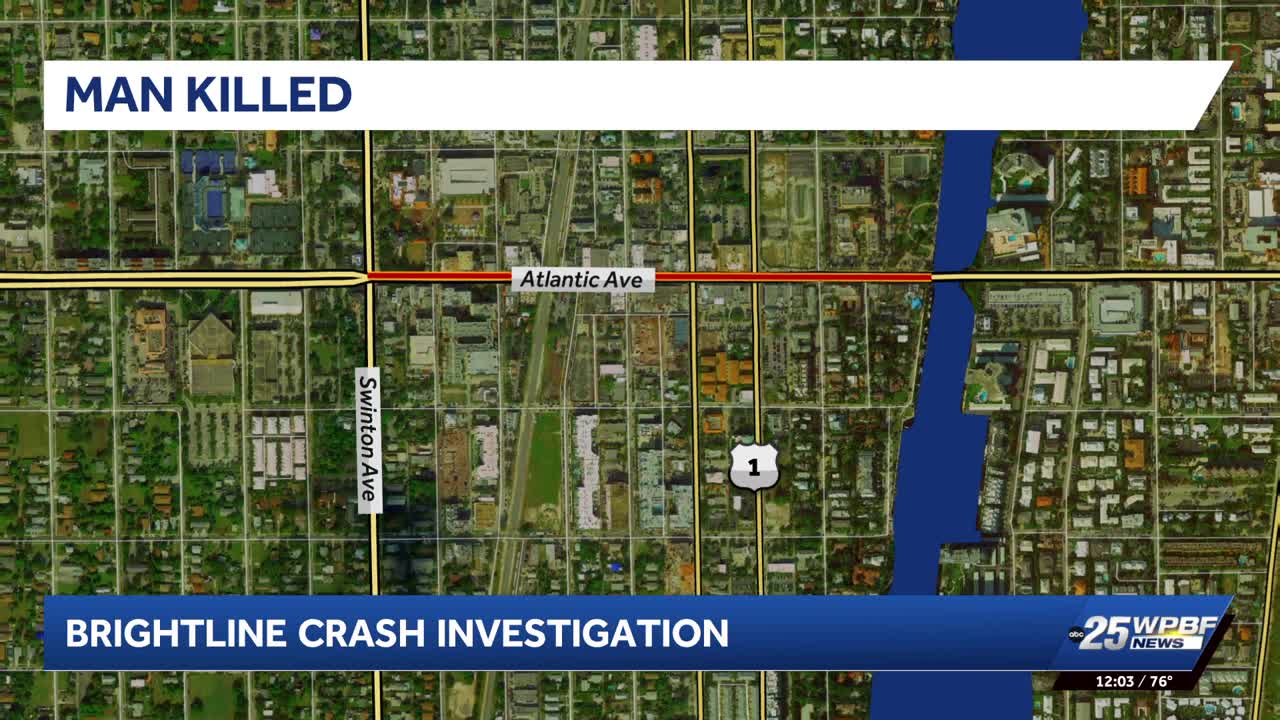26-year-old man killed after walking in front of Brightline train in ...