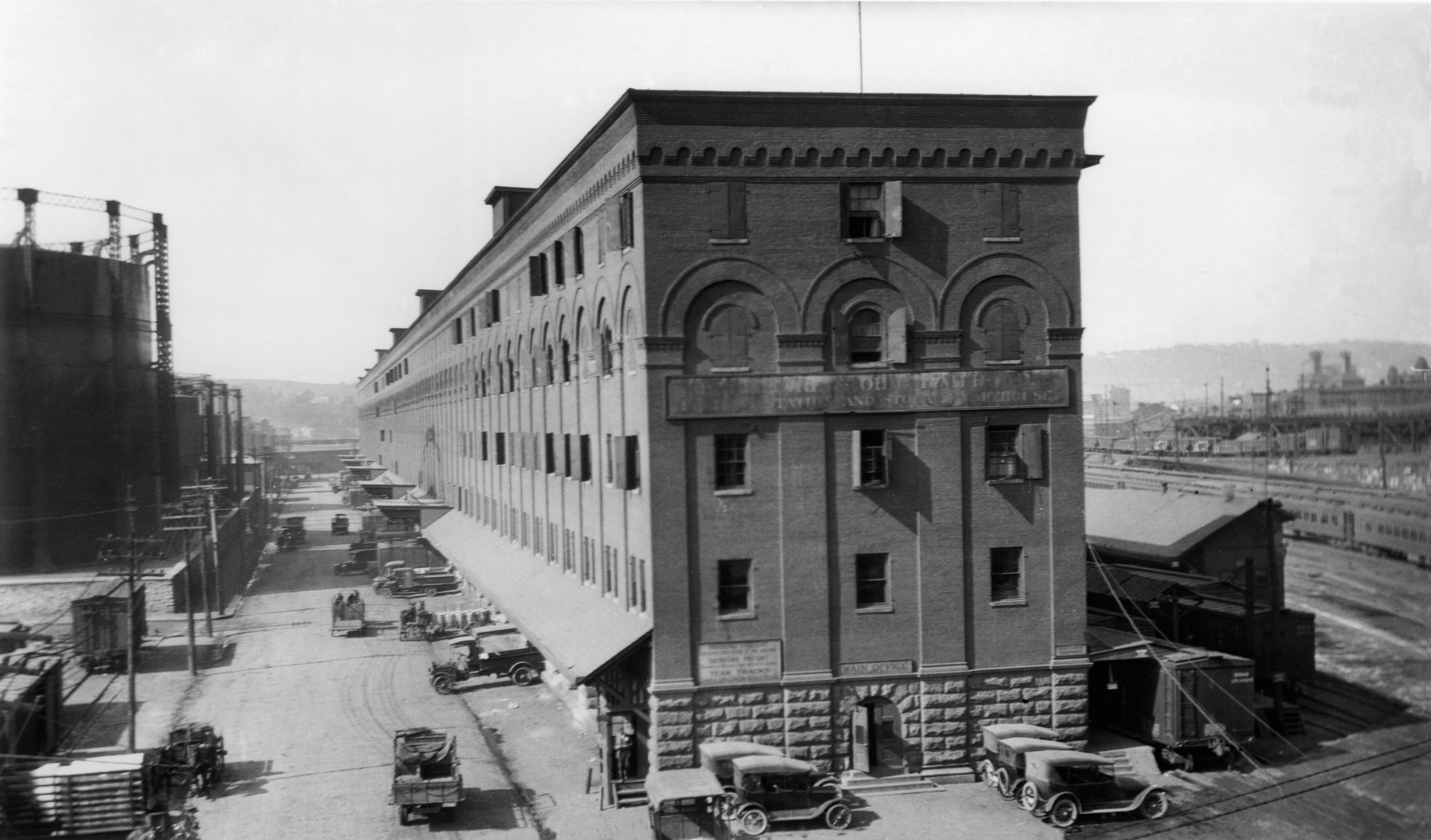 Partial Longworth Hall demolition is underway. See historical photos