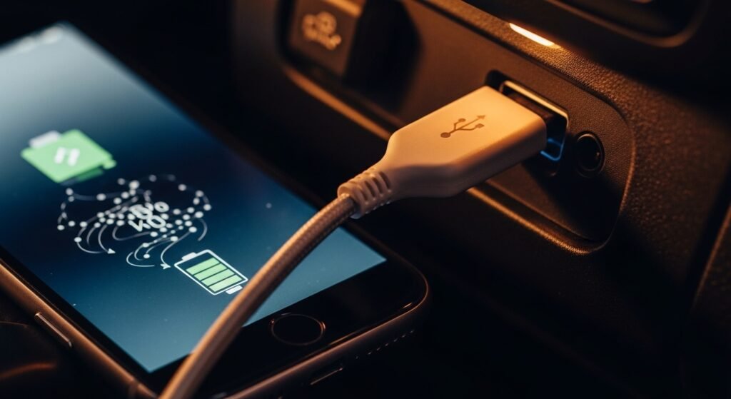 Stop charging your phone through your car’s USB port and here’s why
