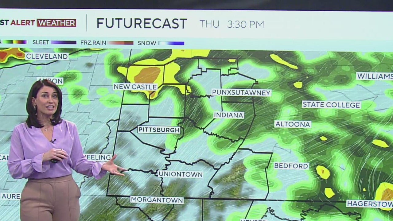 KDKA-TV afternoon forecast (3/24)
