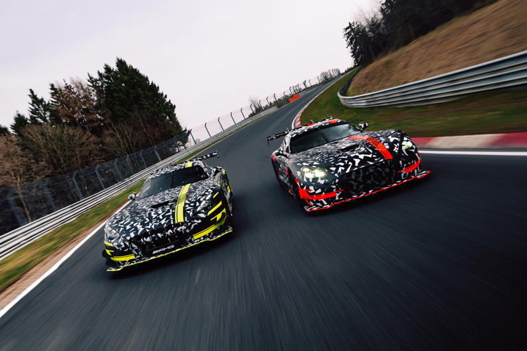 Mercedes-AMG GT Black Series previewed as homologation model
