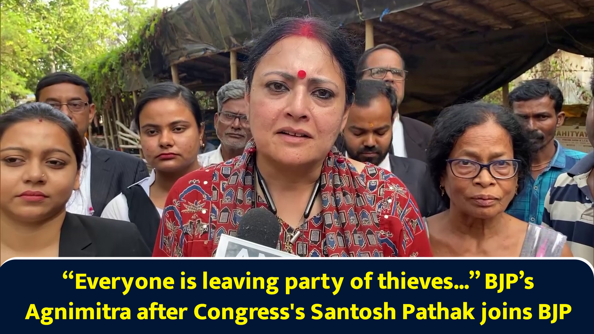 Everyone is leaving party of thieves... BJP’s Agnimitra after Congress ...