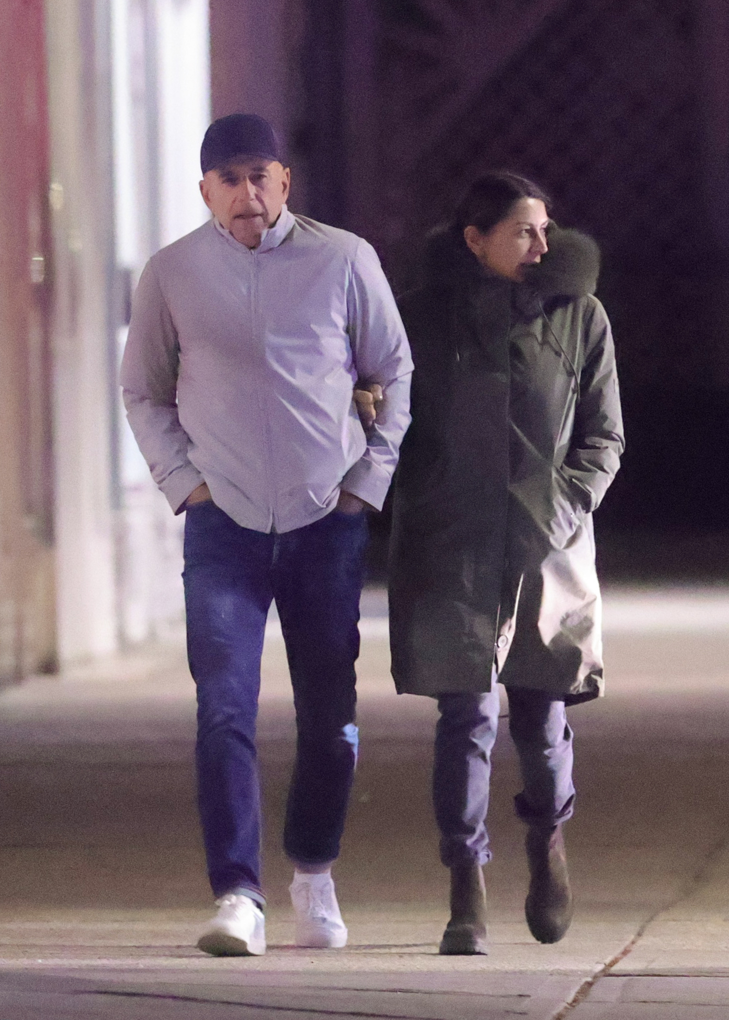 Matt Lauer has rare outing with girlfriend in first sighting since ...