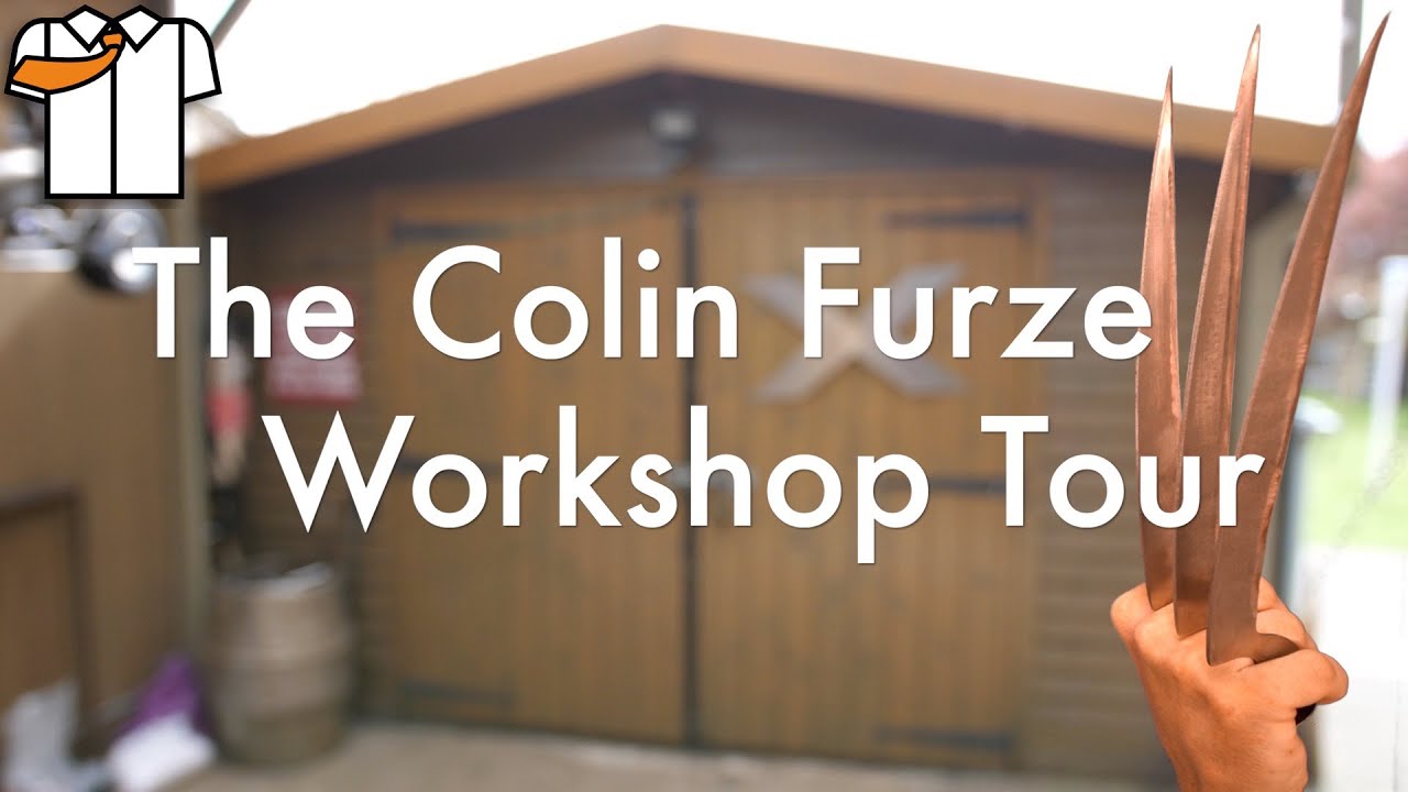 Colin Furze's tools and new Wolverine designs!