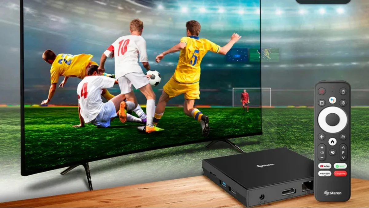 El Android TV Box 4K de Steren que convierte cualquier pantalla en ...