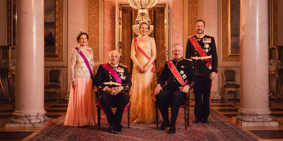 See Queen Mathilde and Queen Sonja’s tiaras from the Belgian state ...