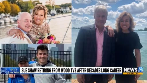 Sue Shaw retiring from WOOD TV8 after decades-long career